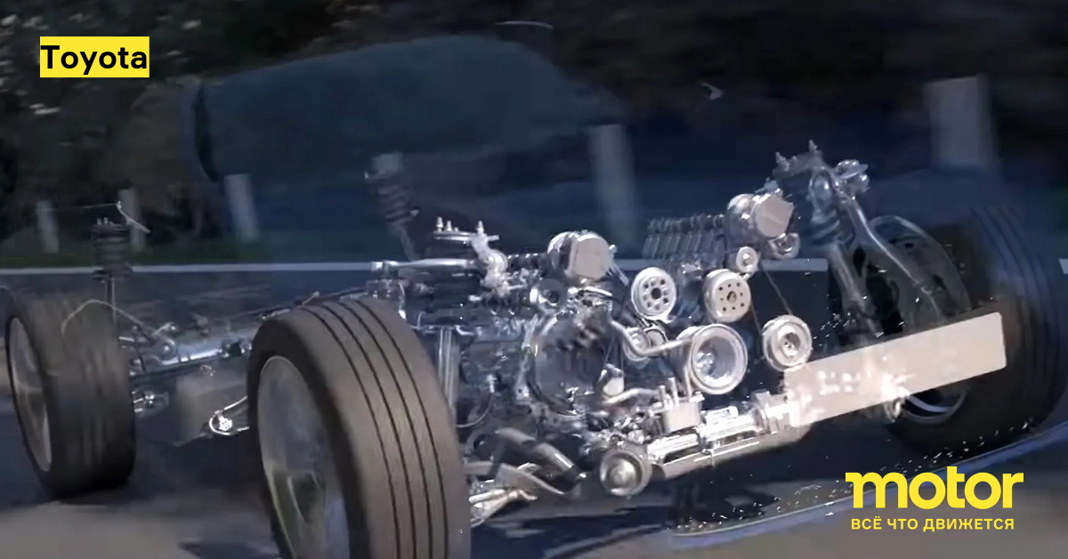Toyota показала гибрид с V8 в видеоролике про новый RAV4: Новости — Motor