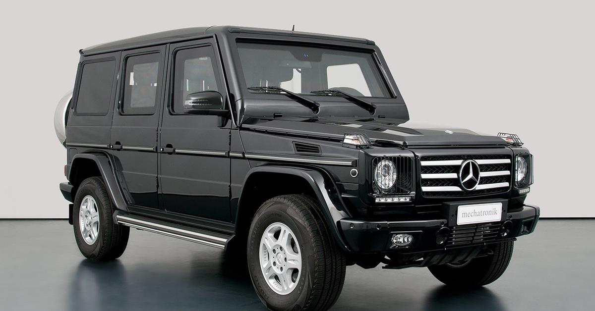 Видео: Mercedes-Benz G 500 Guard — броневик на базе Гелендевагена ...