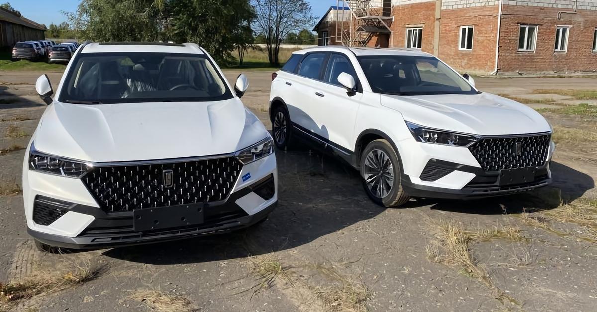 Кроссовер FAW T77 сфотографировали в России — Motor