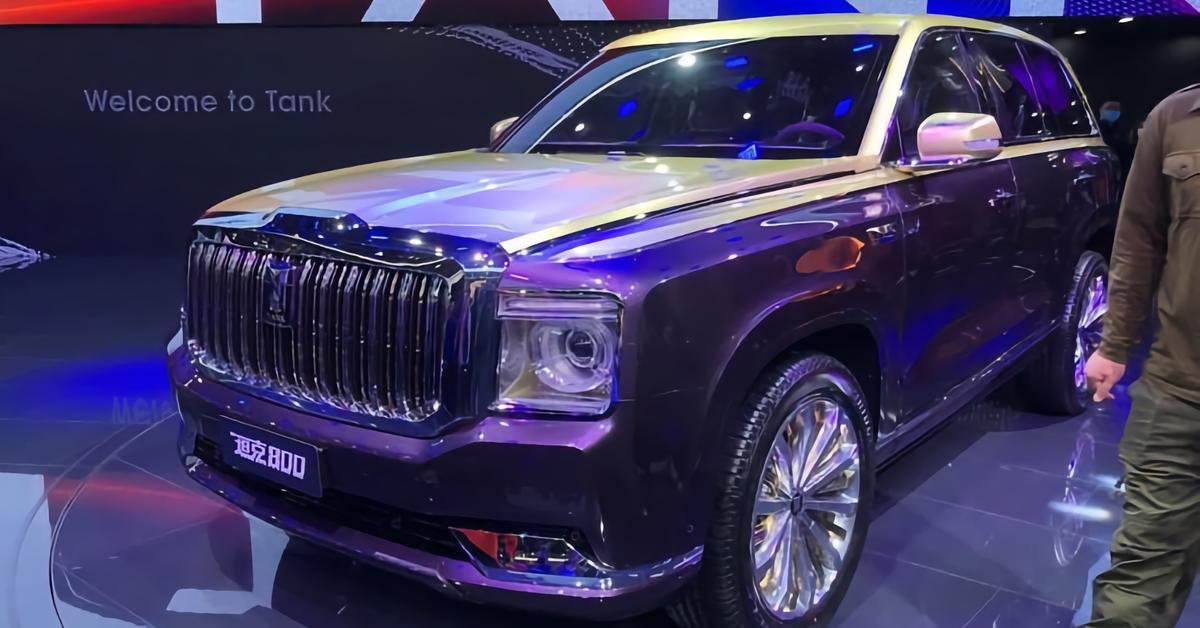Great Wall представила внедорожник Tank 800 с дизайном как у Mercedes ...