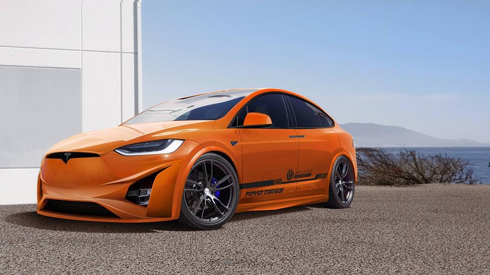 Тюнеры сделали очень низкий карбоновый Model X — Motor