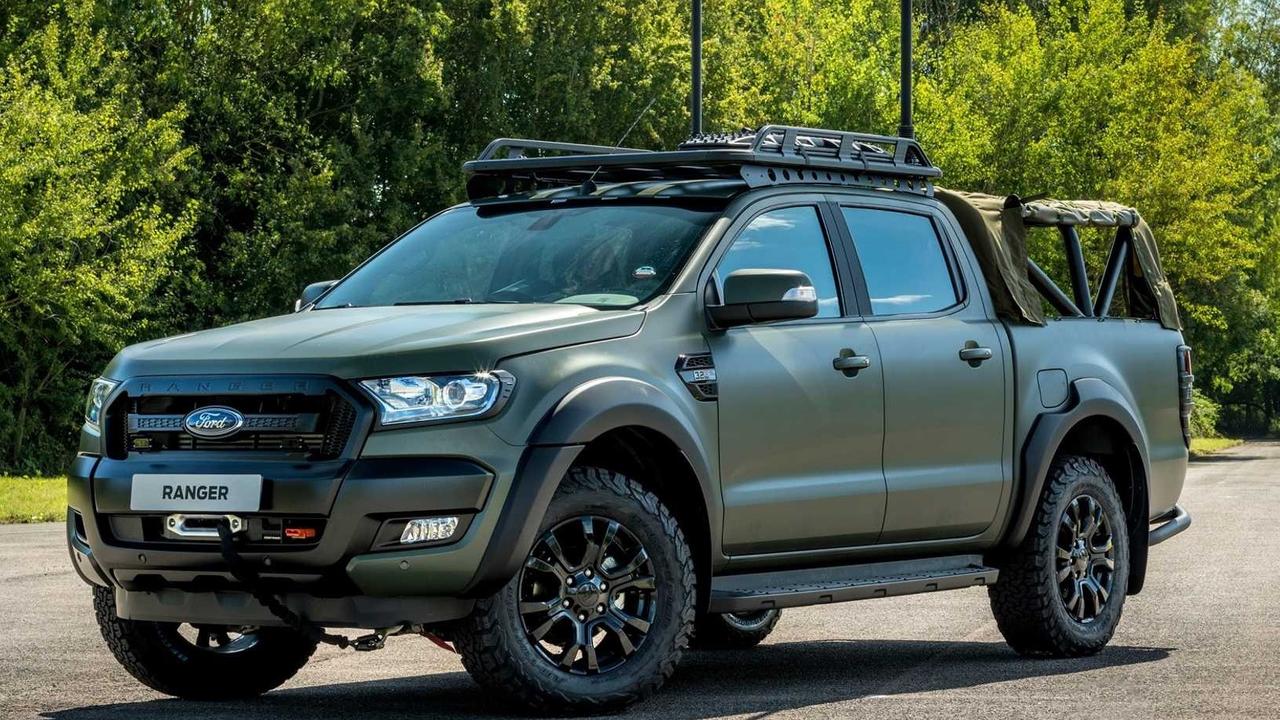 Ford Ranger стал военным пикапом — Motor