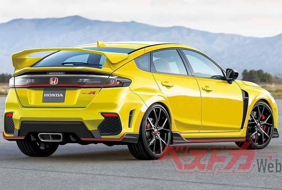 Новый Honda Civic Type R станет трехмоторным и полноприводным — Motor