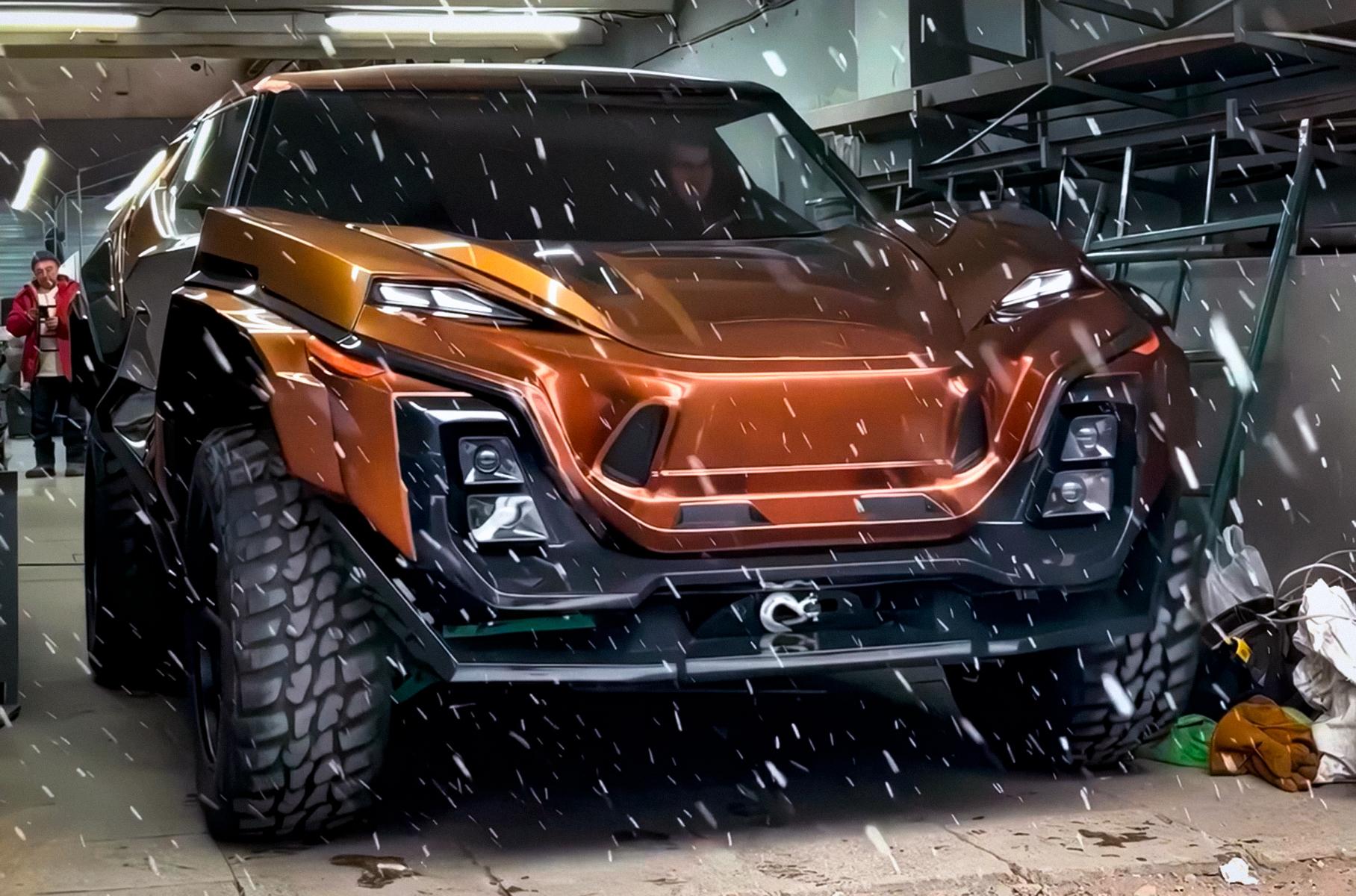 Российский внедорожник Visuva показали на видео: Новости — Motor