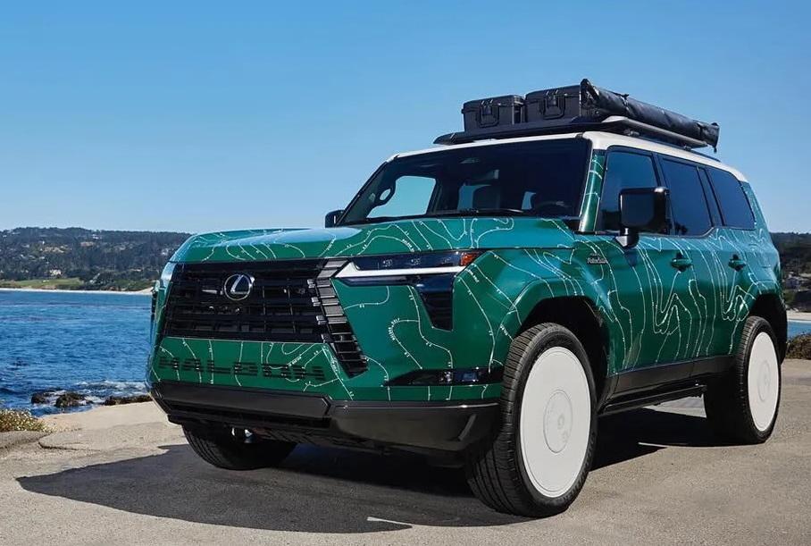 Lexus показал спецверсию нового GX с гладкими дисками без рисунка ...