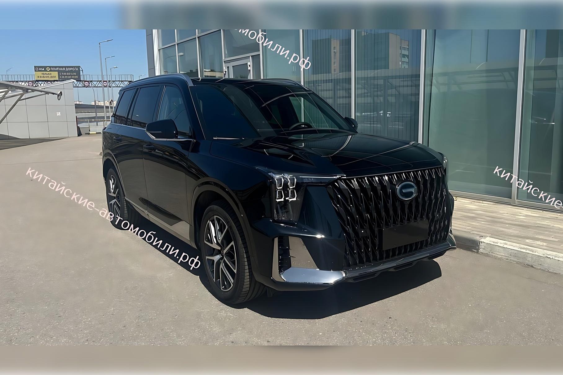 К запуску в России готовится гибридный GAC GS8: первые фотографии: Новости — Motor